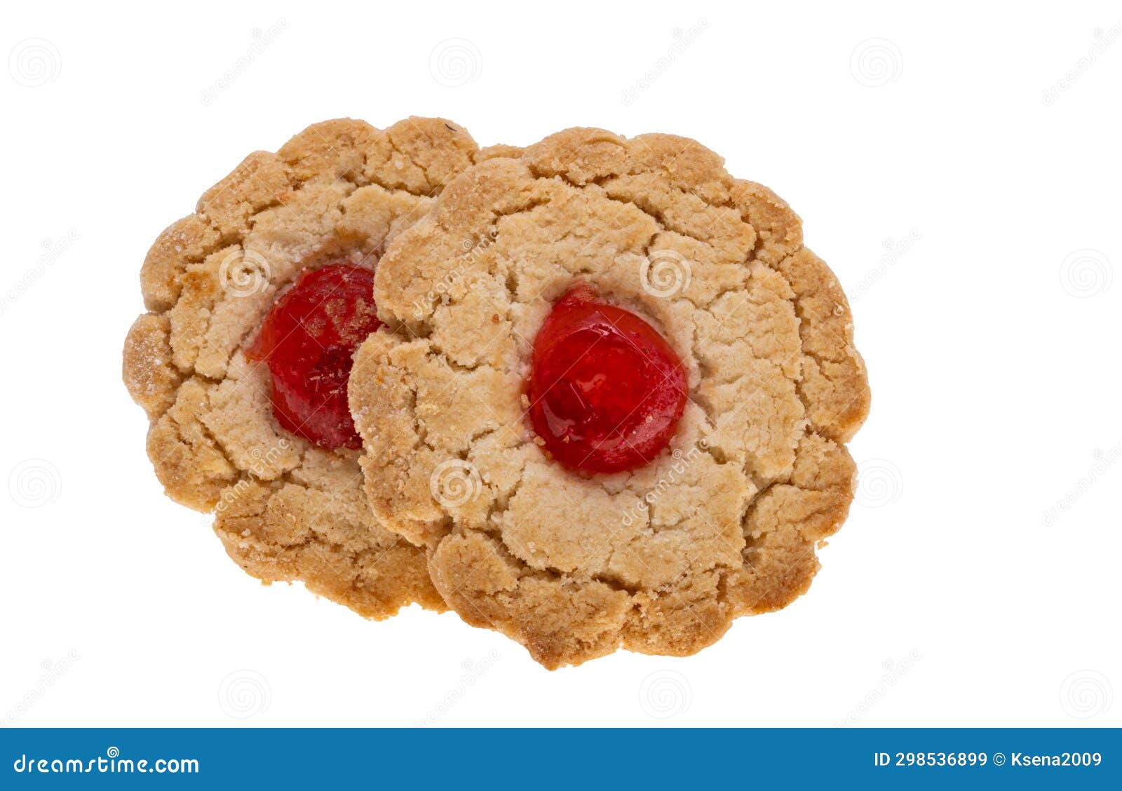 Delicious Spanish Cookies Isolated Stock Image - Image of cooked ...