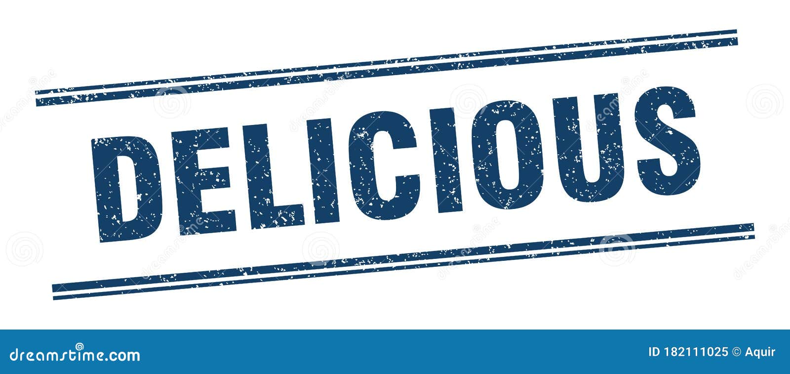 Delicious Stamp. Delicious Square Grunge Sign Stock Vector ...