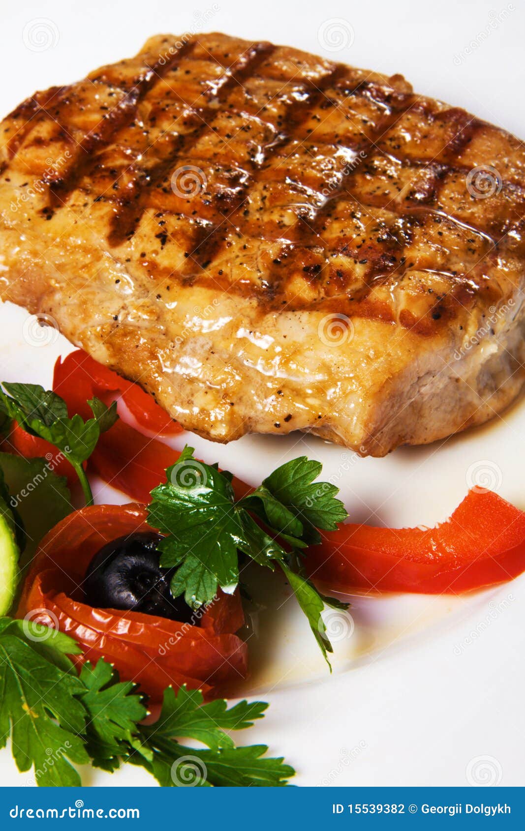 Delicious Steak with Vegetables Stock Photo - Image of life, lunch ...
