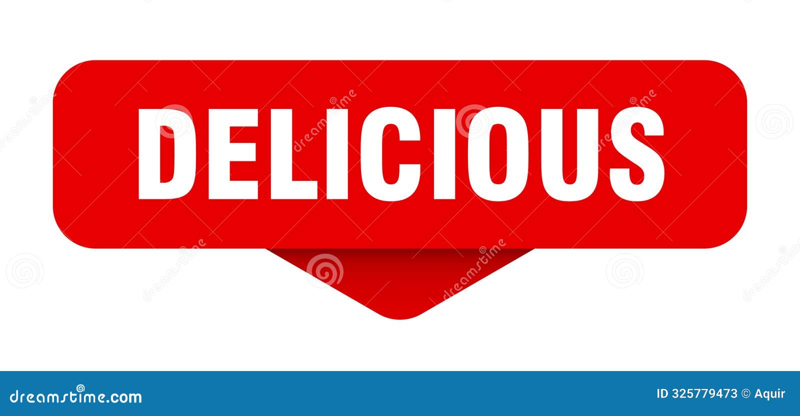 Delicious Sticker. Delicious Sign on Transparent Background Stock ...
