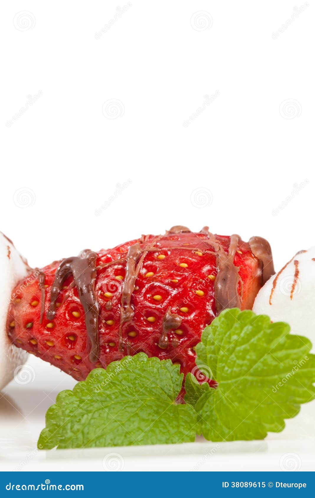 Delicious strawberry stock image. Image of marshmallow - 38089615