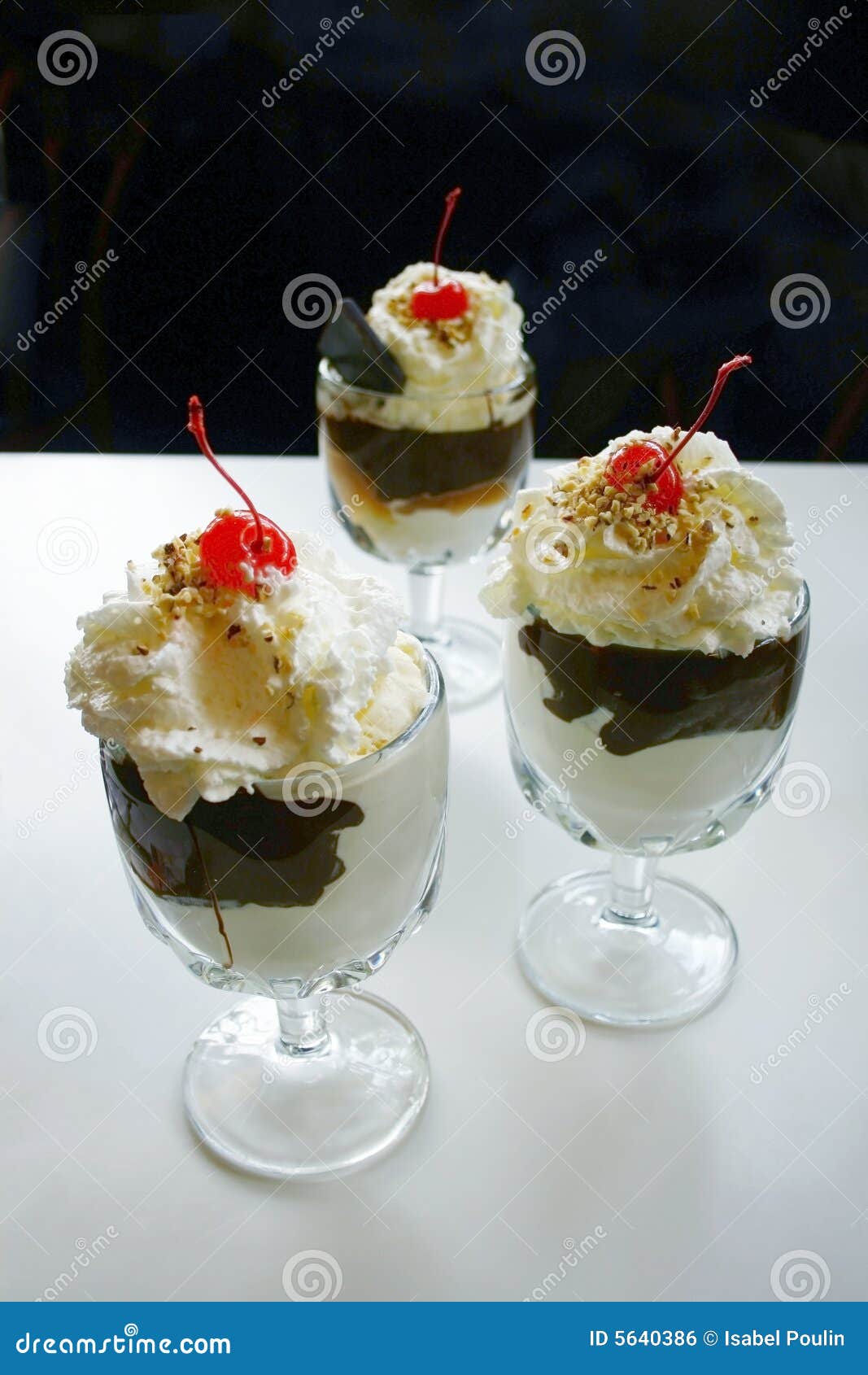 Delicious sundaes stock photo. Image of colorful, sweet - 5640386