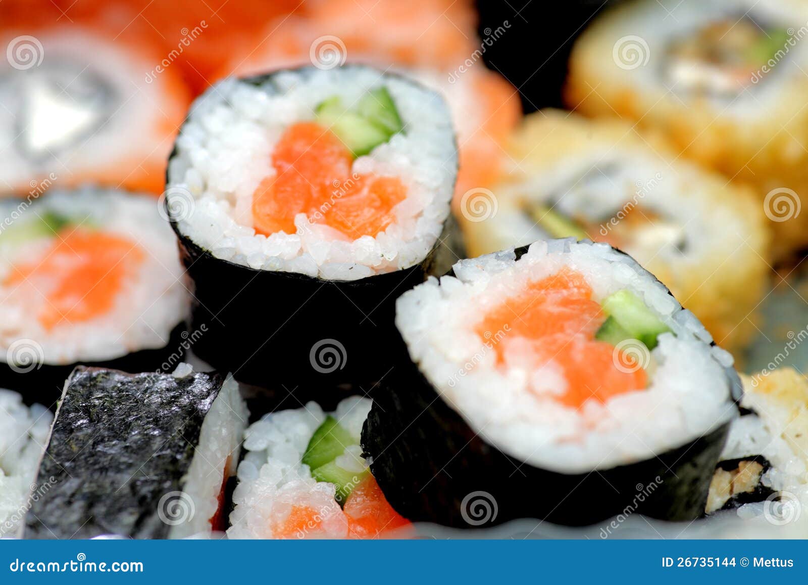 Delicious sushi stock photo. Image of asia, oriental - 26735144