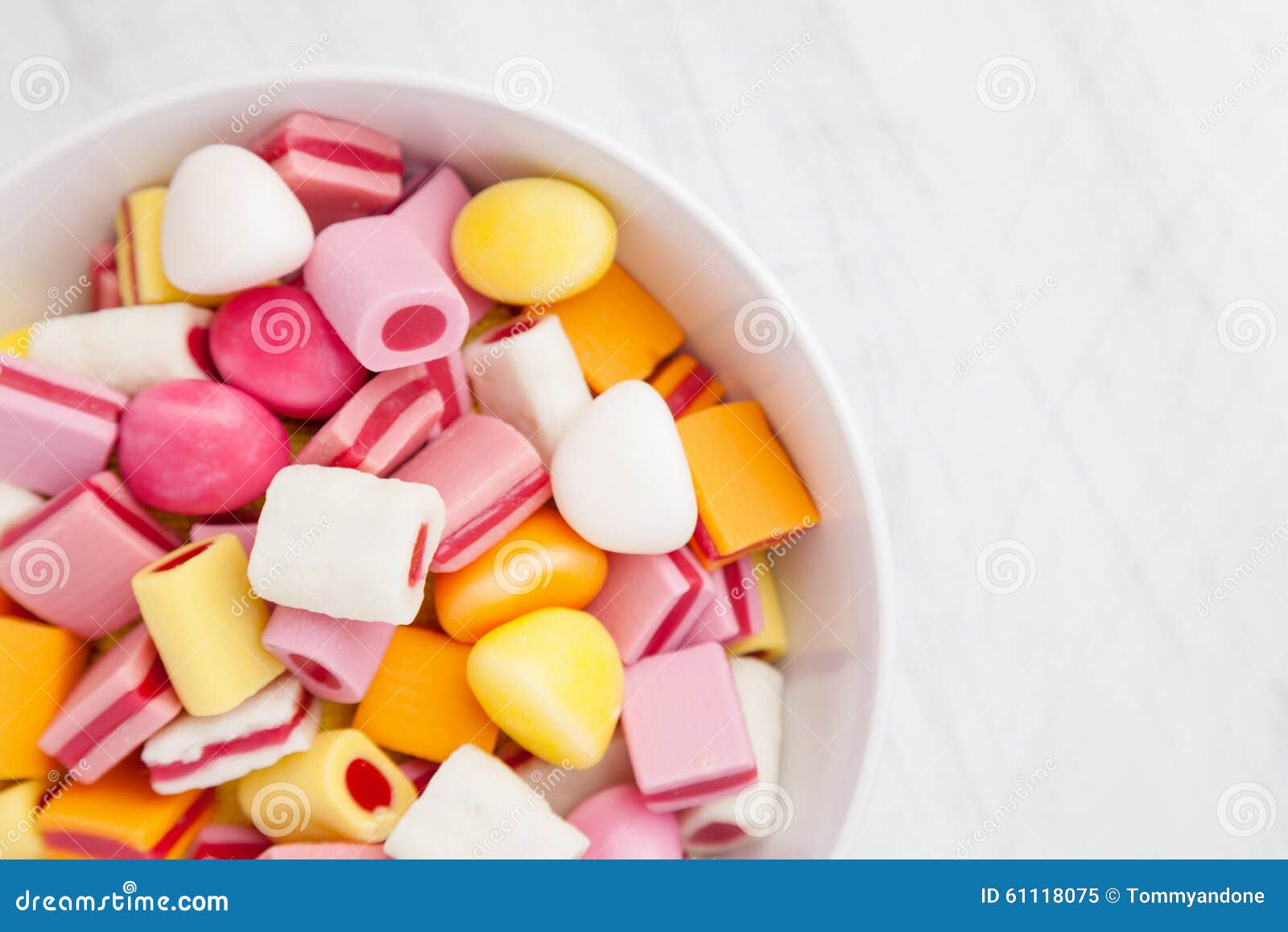 Delicious Sweet Candy with Copy Space Stock Image - Image of candy ...