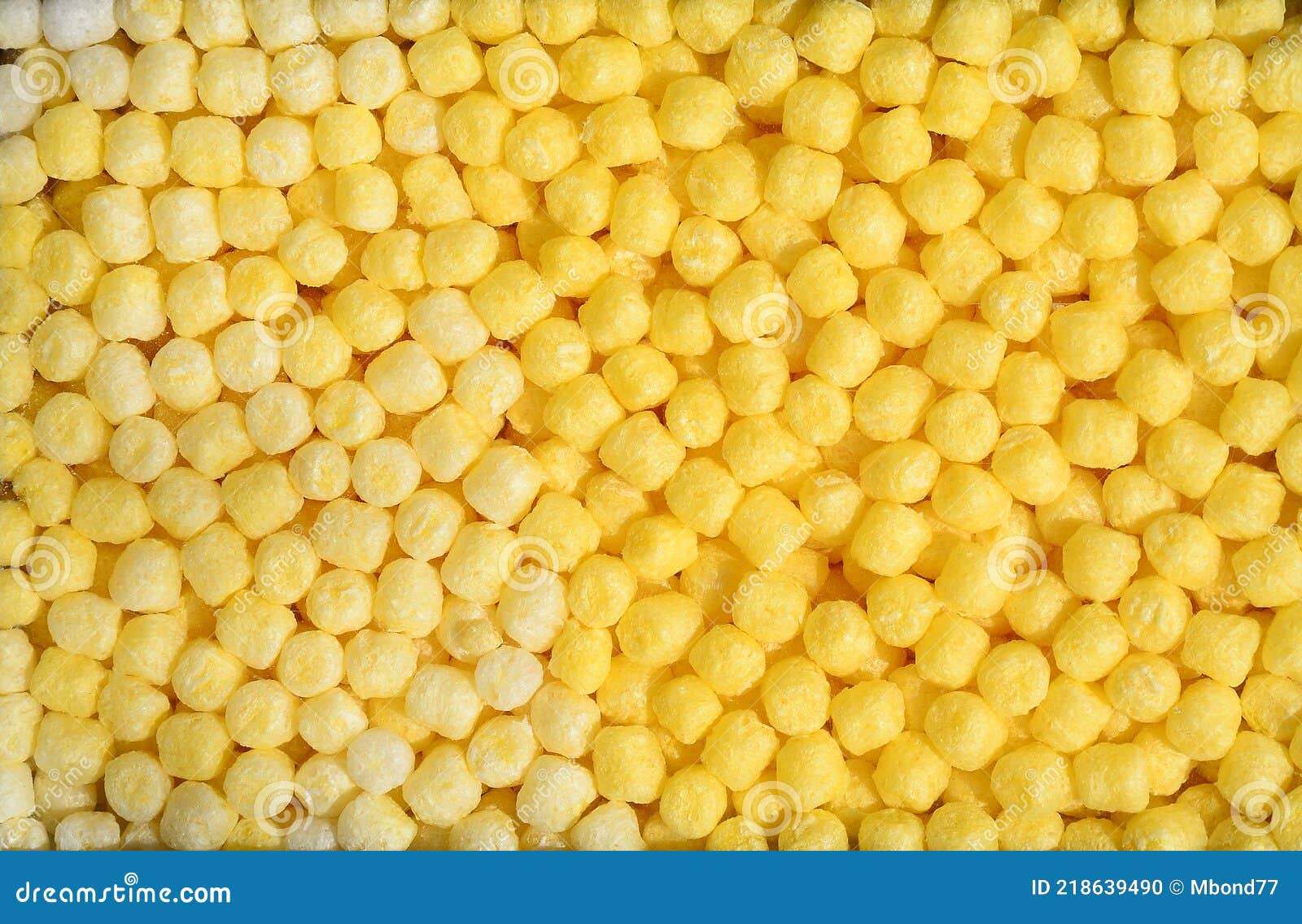 Delicious Sweet Yellow Corn Flakes, Corn Balls Stock Photo - Image of ...