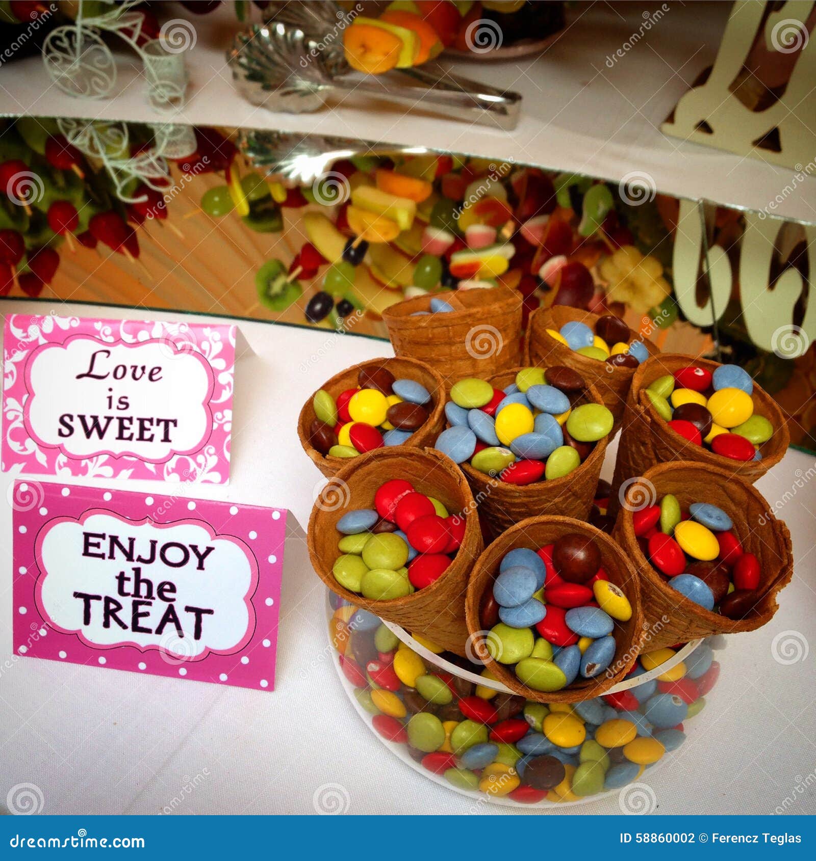 Delicious sweets closeup stock photo. Image of dessert - 58860002