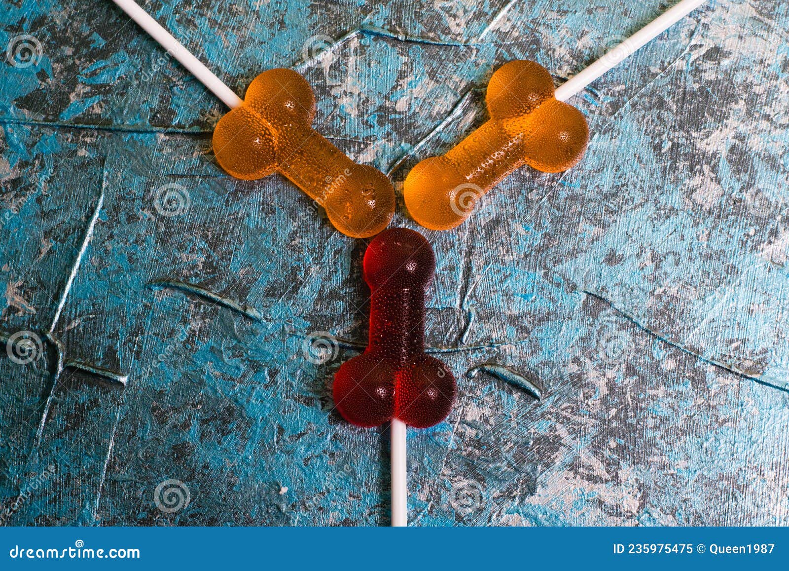 Delicious Sweets Made from Sugar, Caramels, Interesting Shapes on a ...