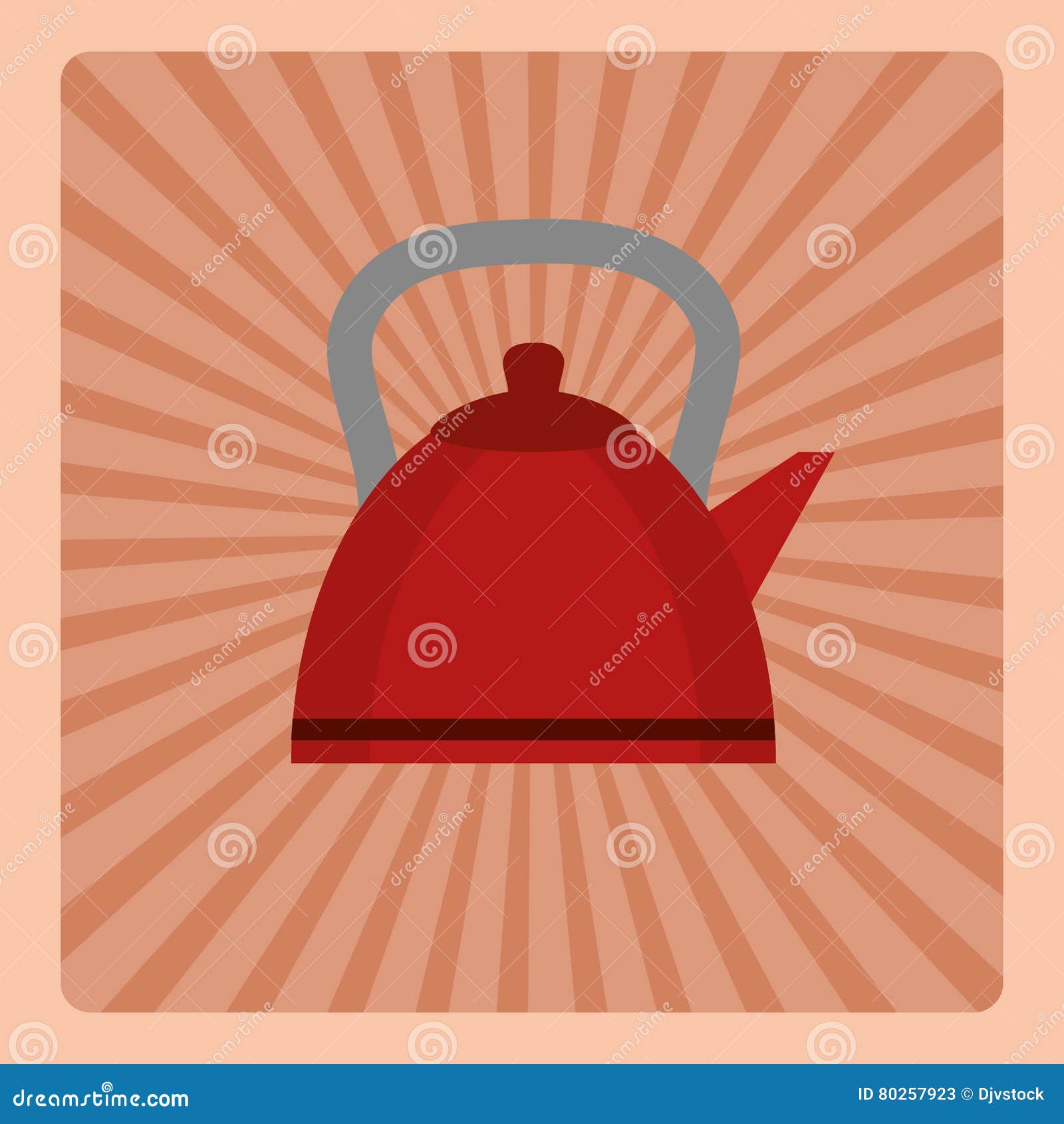 Delicious tea drink stock vector. Illustration of kitchen - 80257923