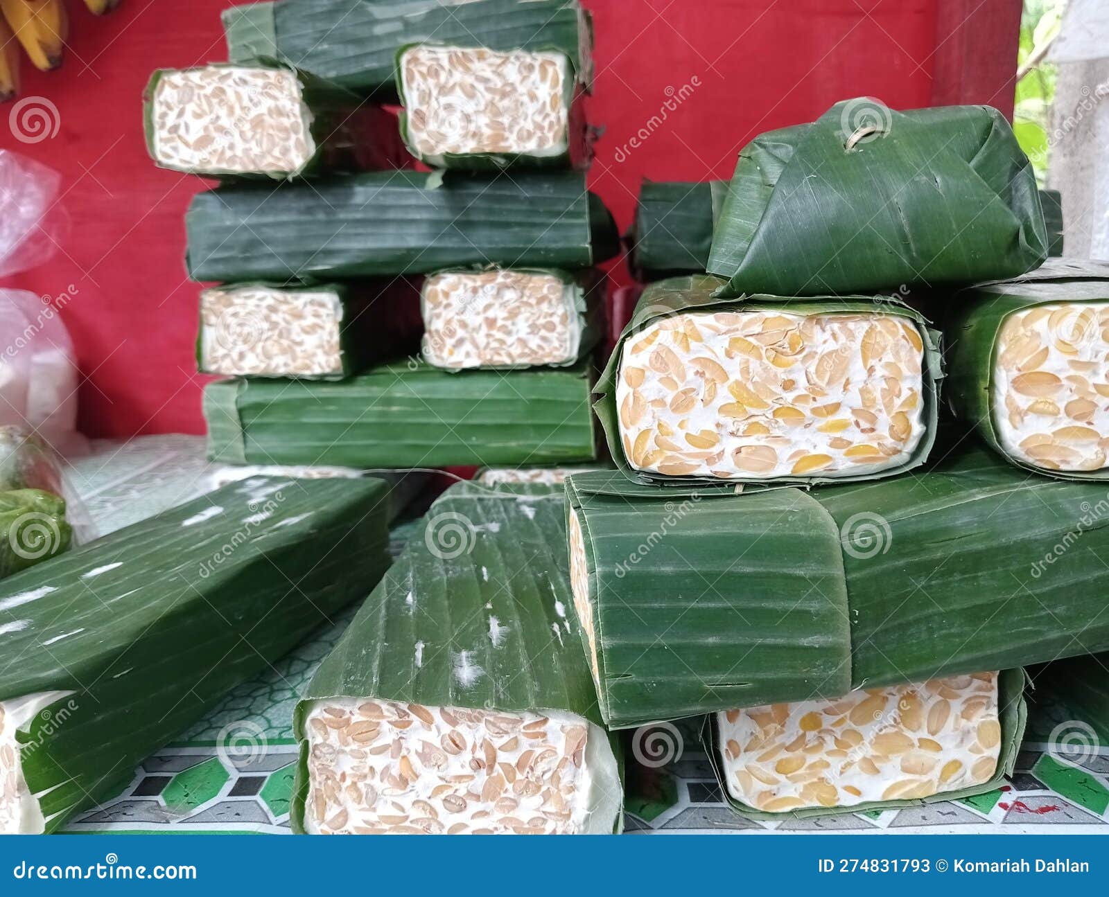 Delicious Tempe Made from Fermented Soya Bean Stock Image - Image of ...