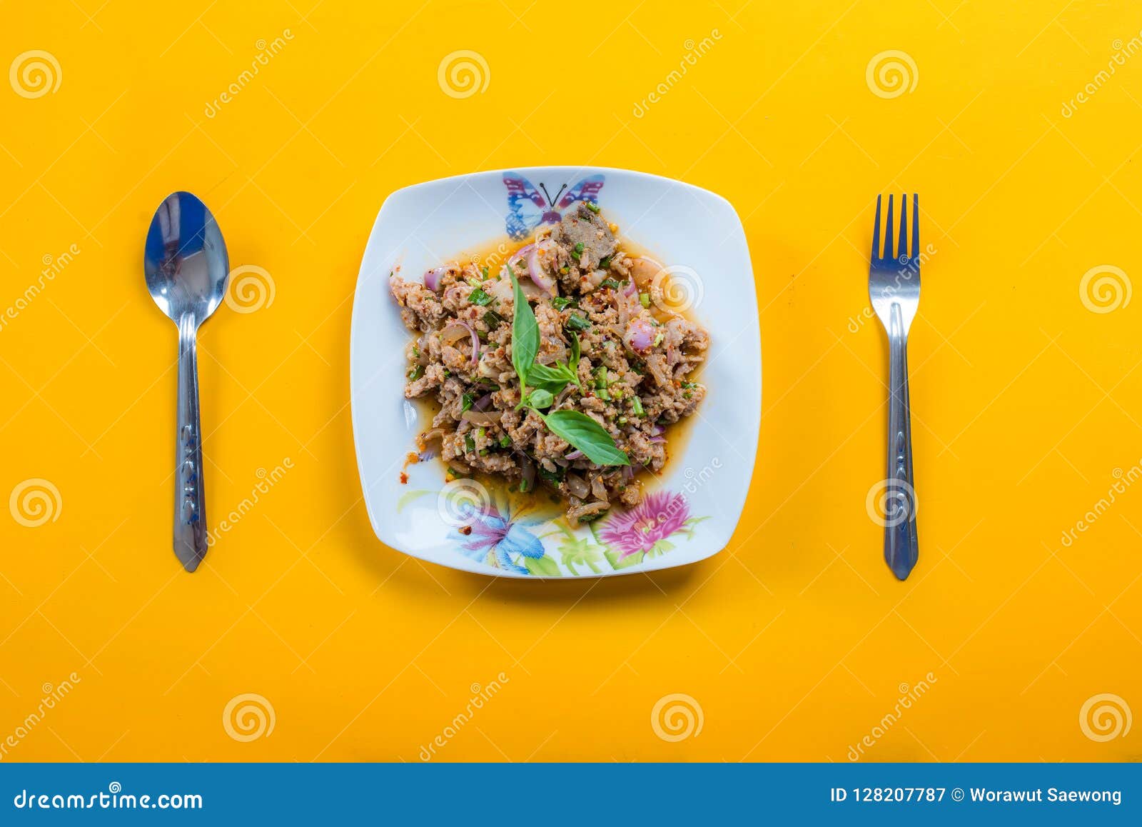 Delicious Thai Food, Lab-Moo Stock Image - Image of cooking, fresh ... Delicious Thai Food, Lab-Moo Stock Image - Image of cooking, fresh ...