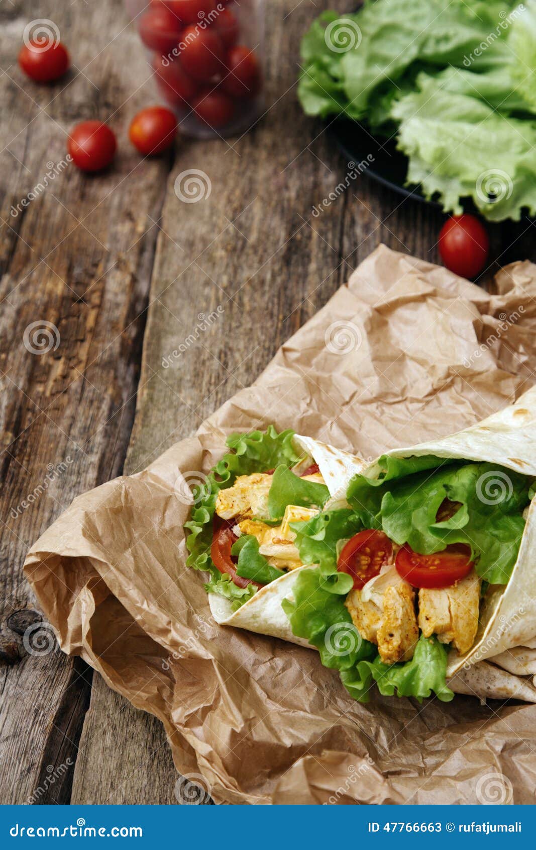 Delicious tortilla stock image. Image of mexican, filled - 47766663