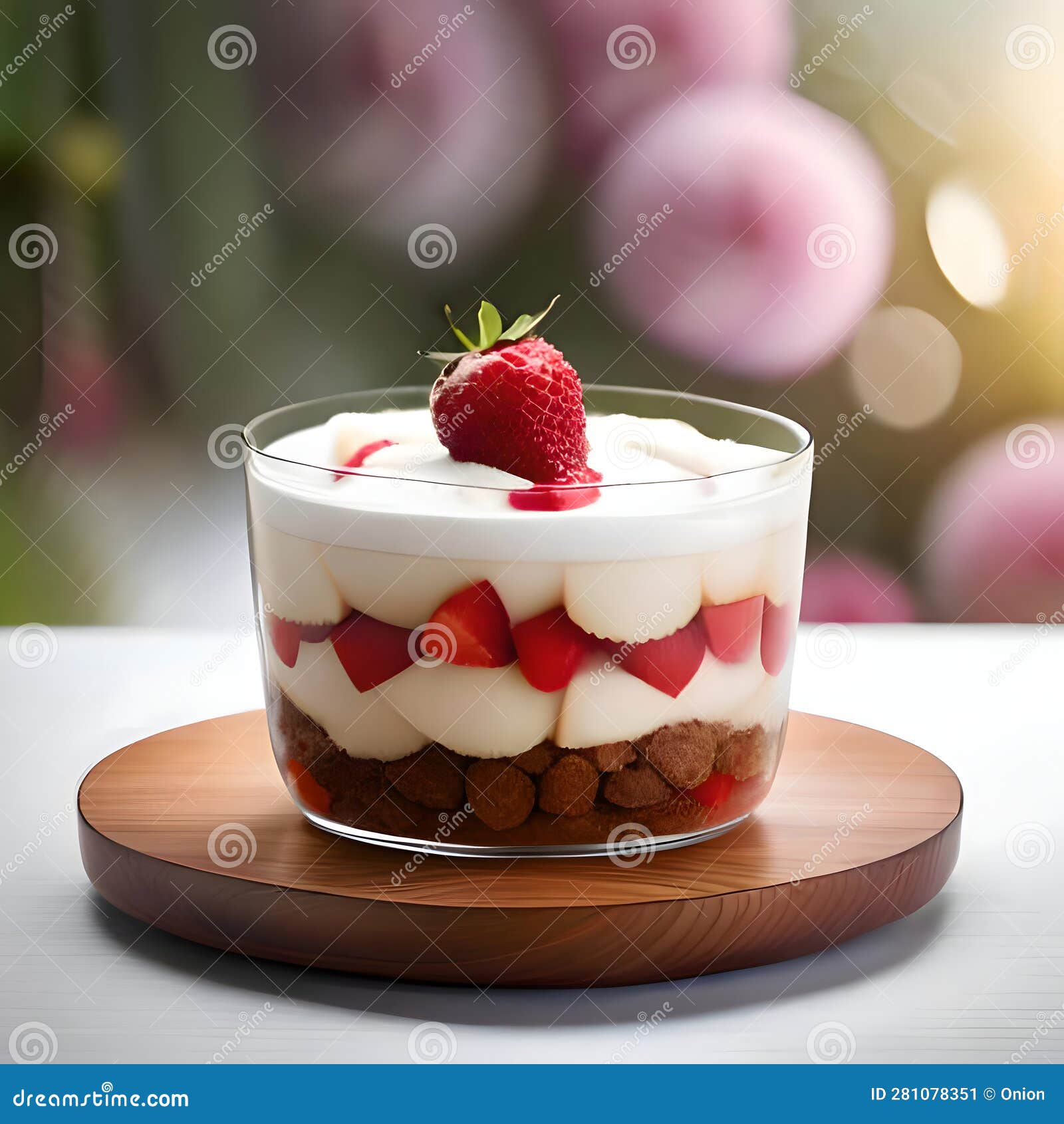 Delicious Trifle - Ai Generated Image Stock Illustration - Illustration ...