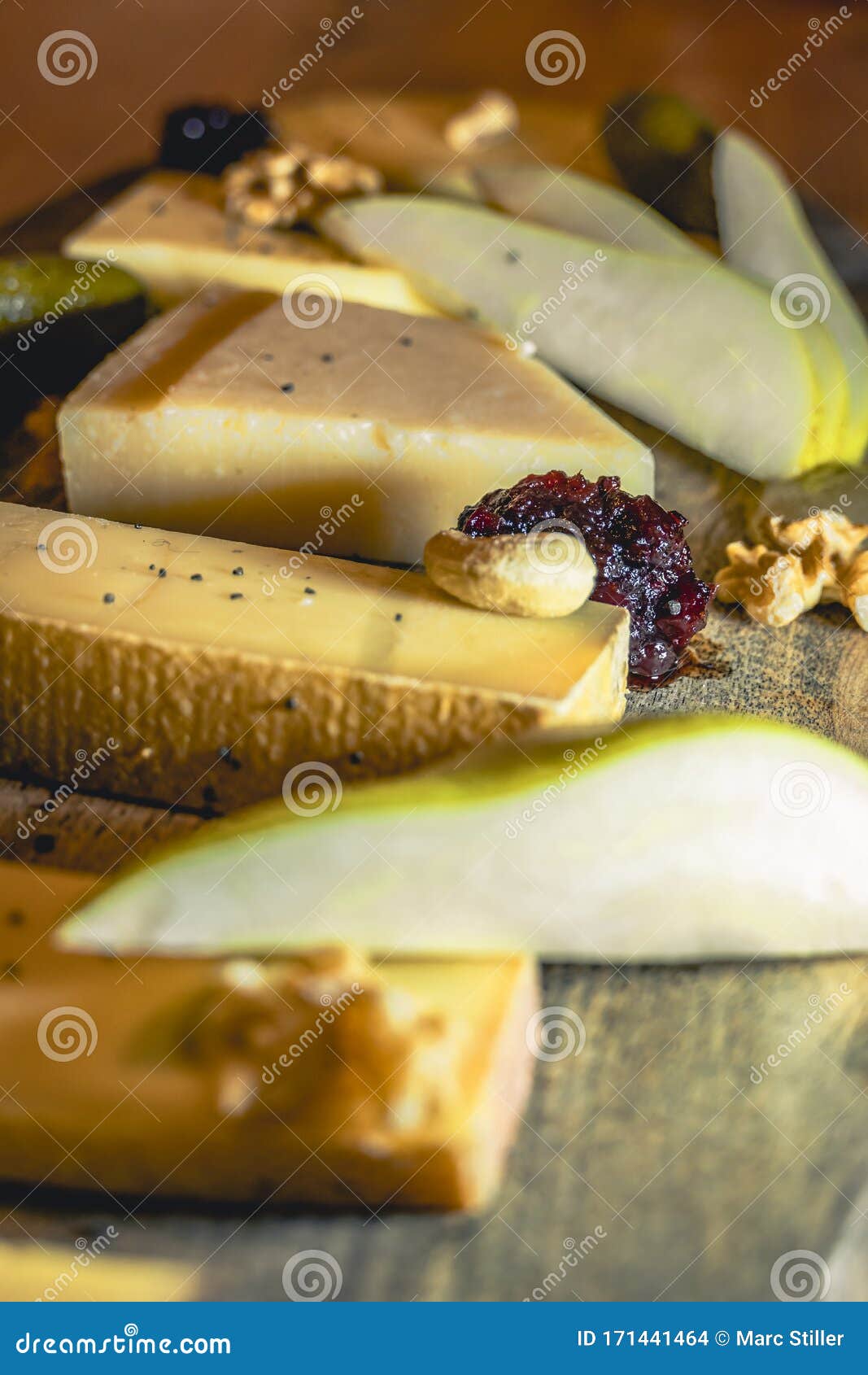 Delicious Types of Hard Cheese Stock Photo - Image of parmesan, herb ...