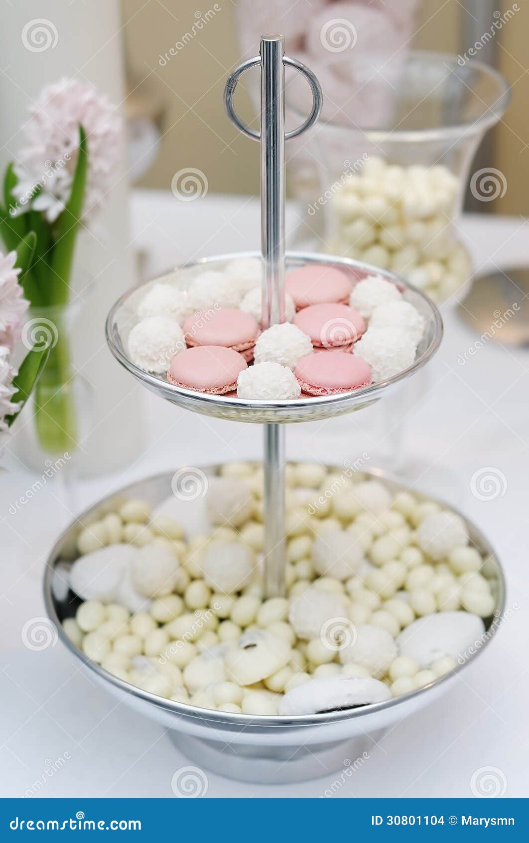 Delicious wedding sweets stock photo. Image of afternoon - 30801104