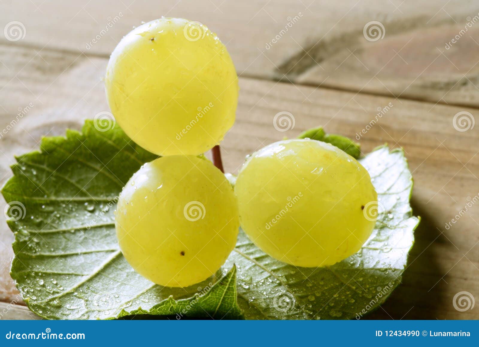 Delicious Yellow Autumn Grape Fruit Stock Photo - Image of chardonnay ...