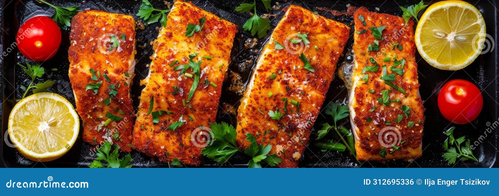 Deliciously Crispy Breaded Fish Fillets Expertly Deep Fried for ...