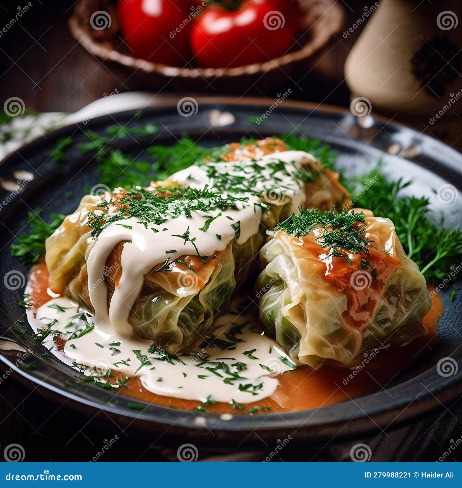 Deliciously Prepared and Visually Appealing Dish Served. Generative AI ...