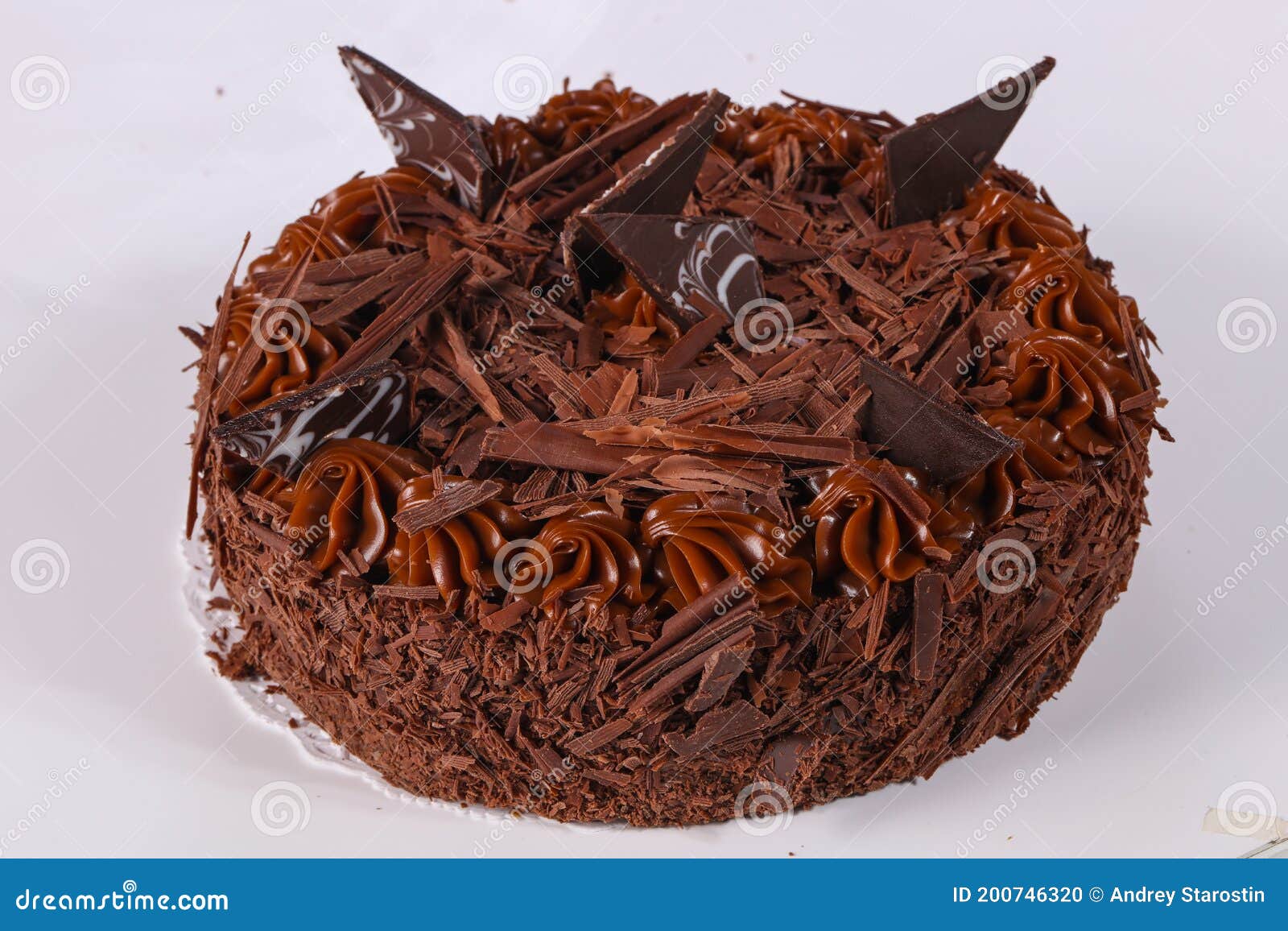 Delicous Cake chocolate stock photo. Image of homemade - 200746320