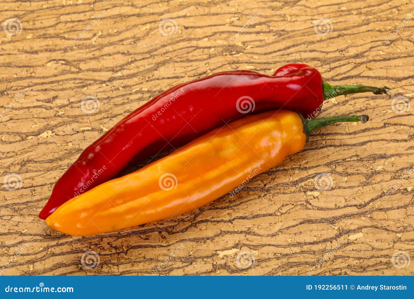 Delicous Ramiro pepper stock image. Image of isolated - 192256511