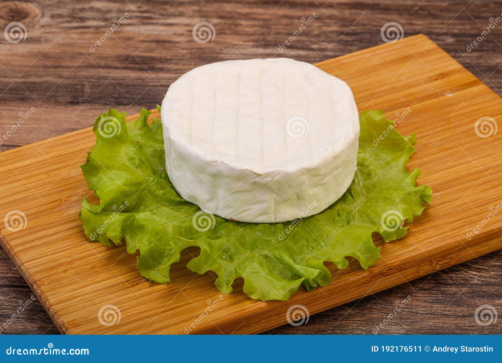 Delicous Brie Round Soft Cheese Stock Image - Image of tasty, snack ...