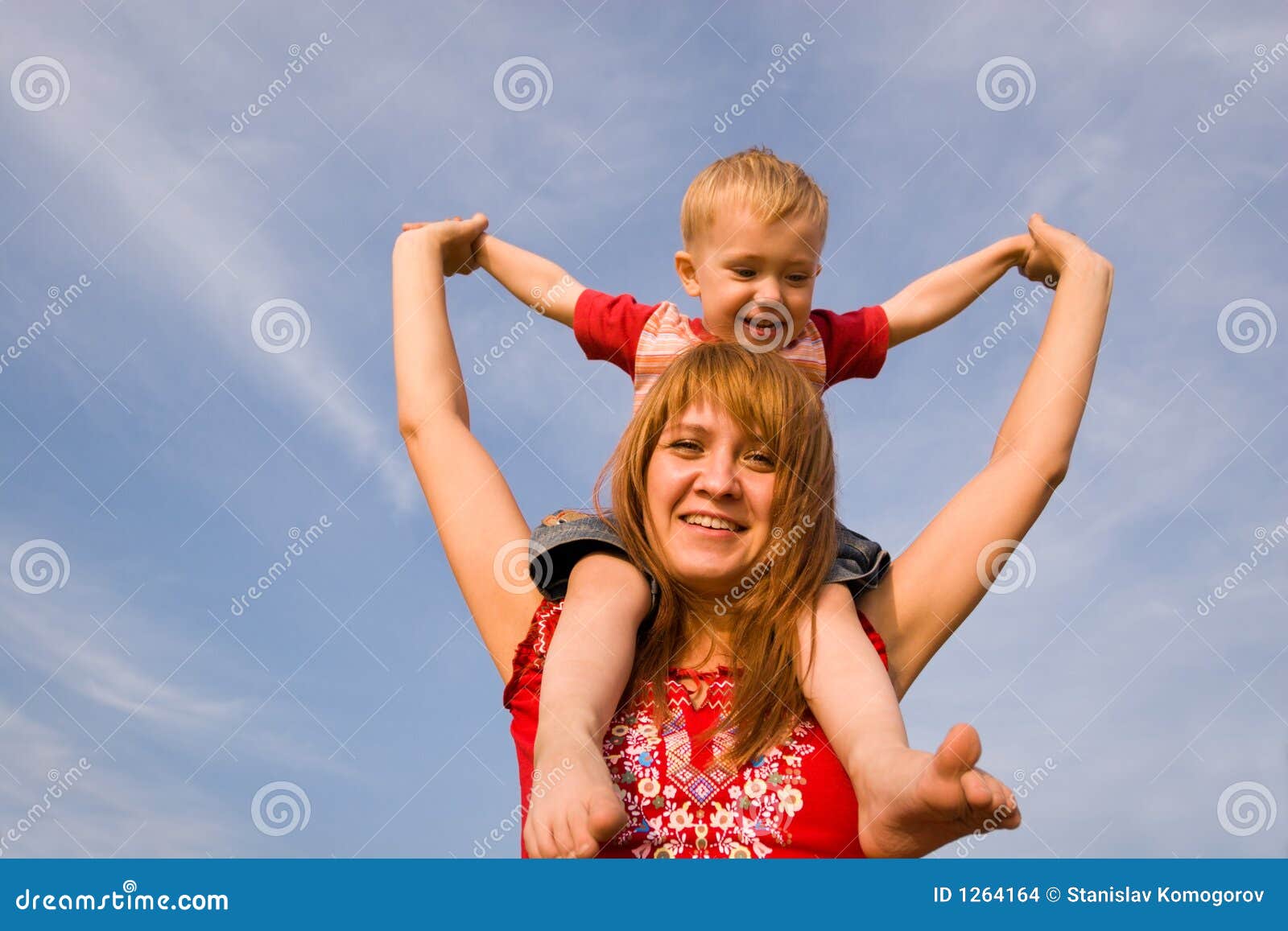 Delight! stock photo. Image of children, baby, isolated - 1264164