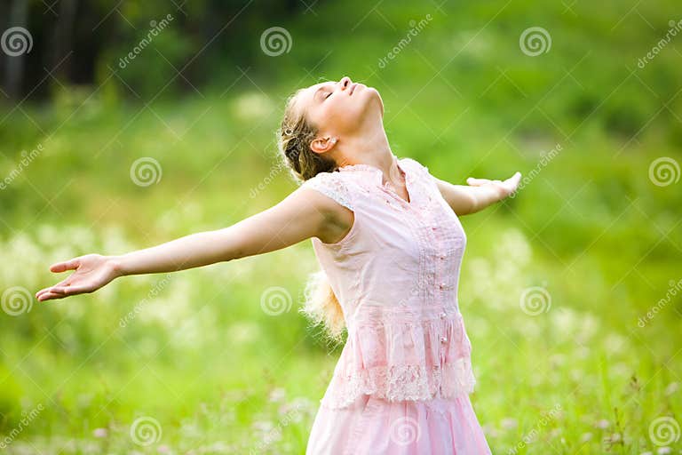 Delight stock image. Image of expression, daylight, lady - 6133687