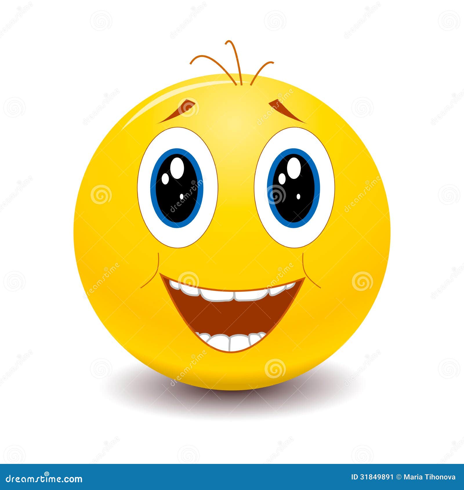 Delight stock vector. Illustration of royalty, surprise - 31849891