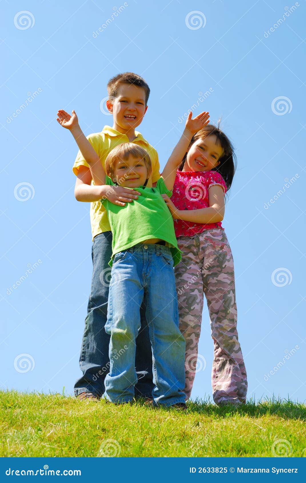 Delighted stock image. Image of field, grinning, outdoors - 2633825