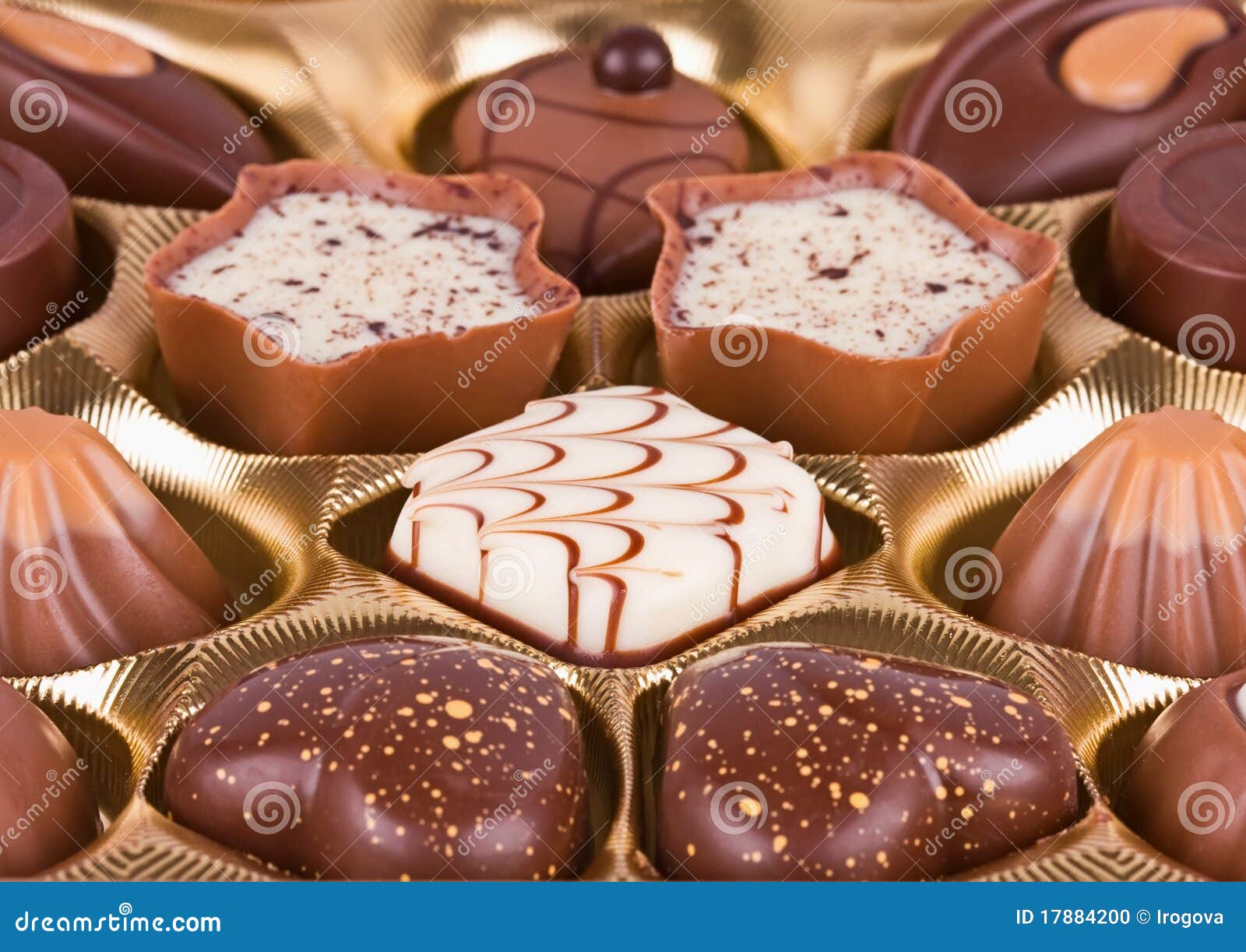 Delightful Chocolate Dessert Stock Photo - Image of decoration ...