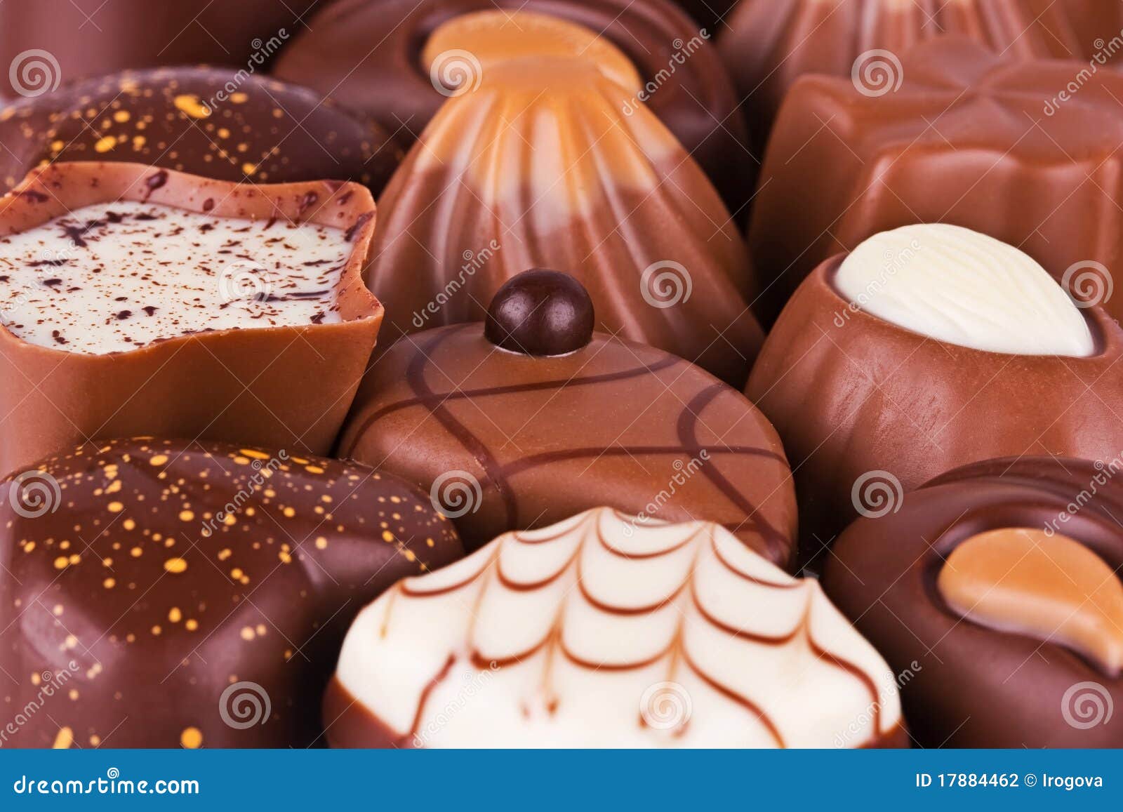 Delightful Chocolate Dessert Stock Photo - Image of confection, truffle ...