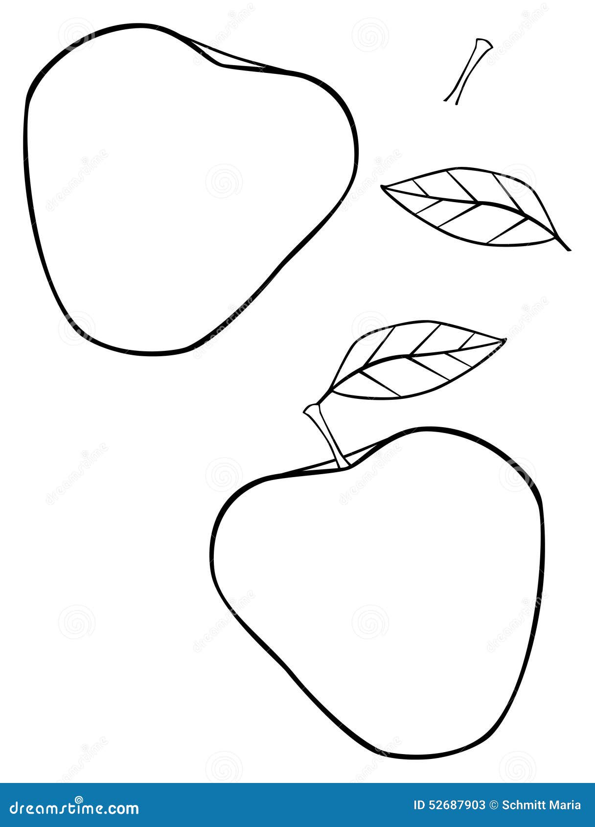 Delightful Garden - Triangular Construct Apple Stock Illustration ...