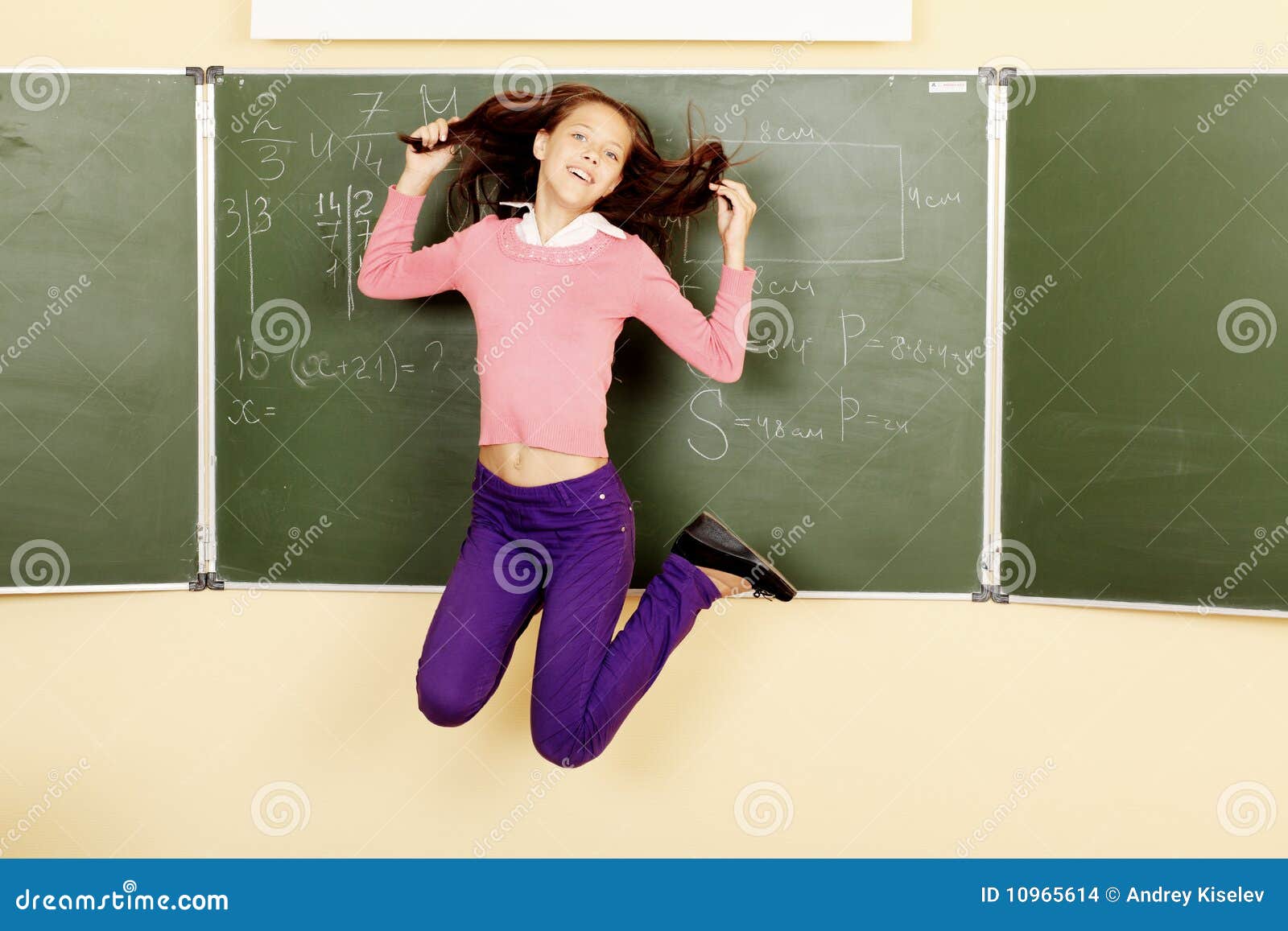 Delightful girl stock photo. Image of happy, hands, expressive - 10965614