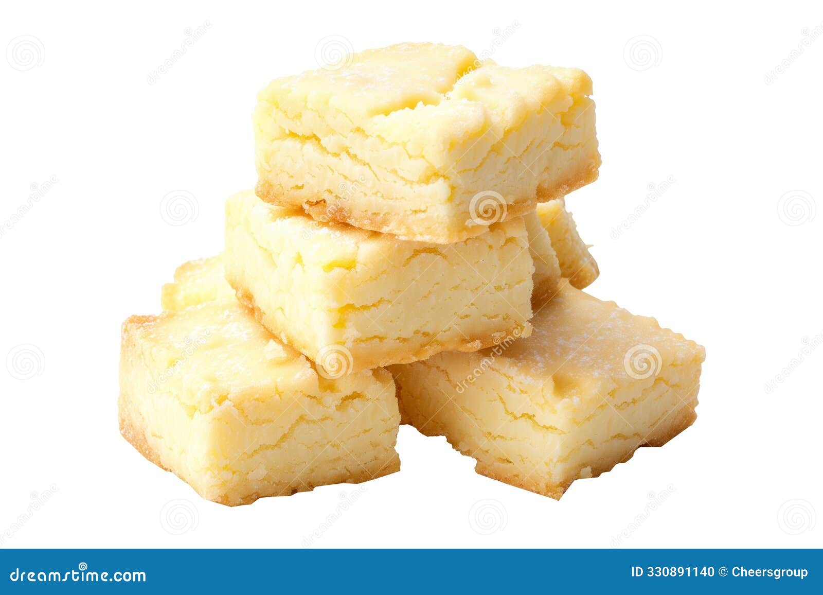 A Delightful Stack of Three Soft and Crumbly Butter Cookies or ...