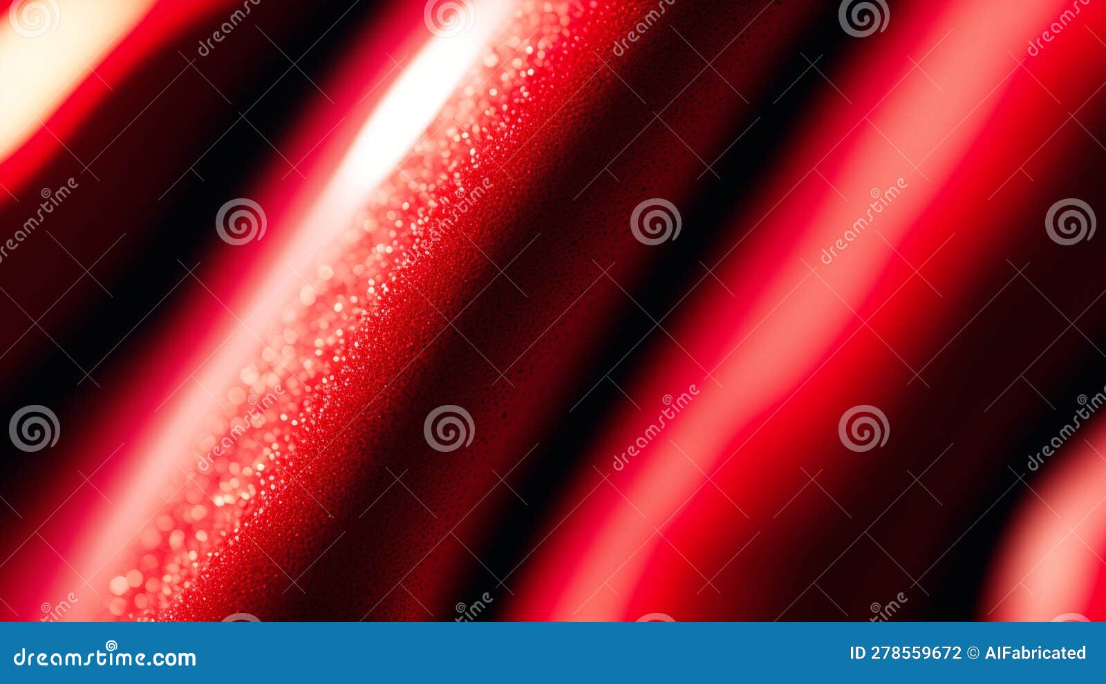 A Delightfully Whimsical Red Fabric with a Shiny Silver Thread AI ...