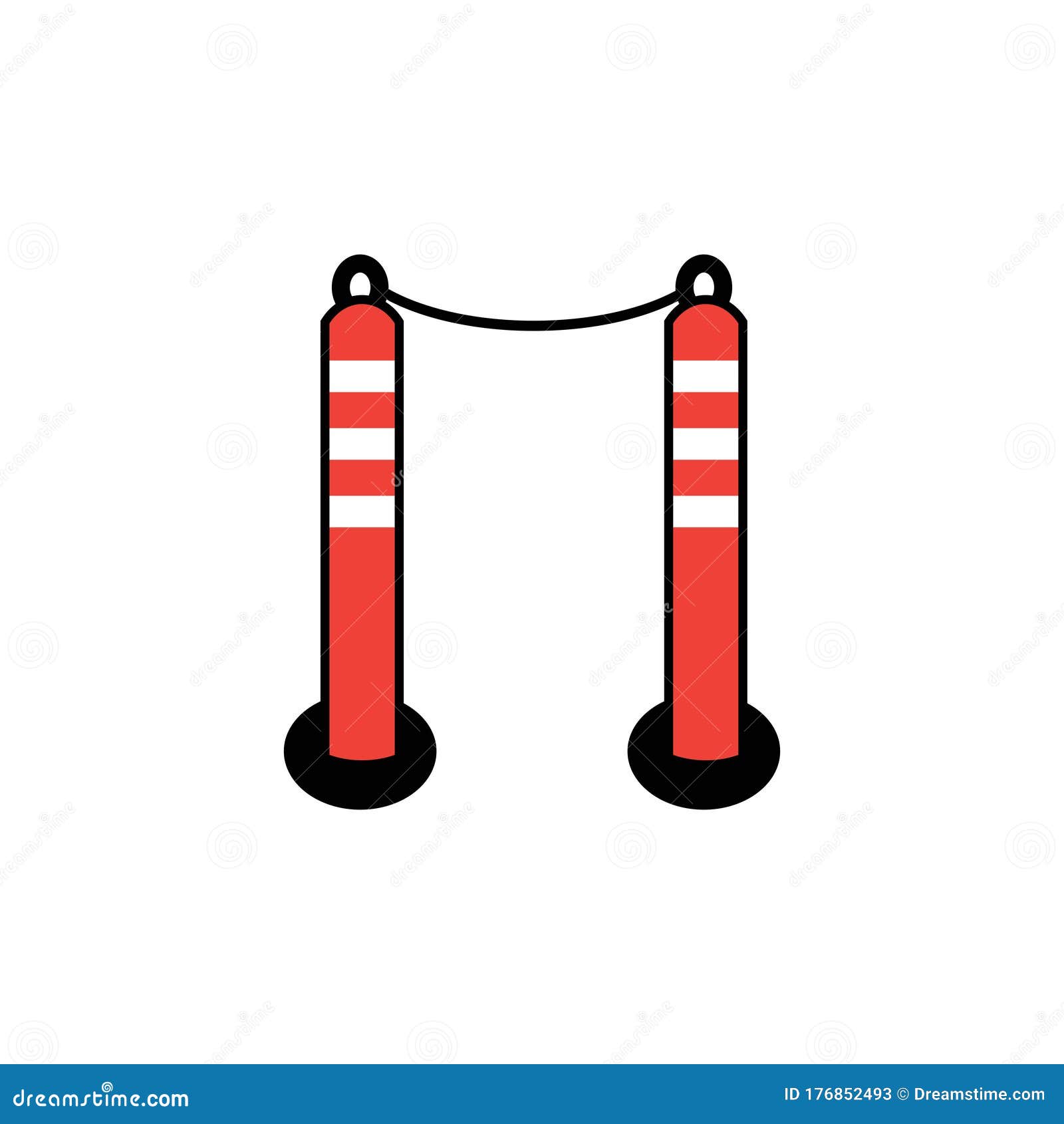 Delimiter Graphic Design Template Vector Isolated | CartoonDealer.com ...