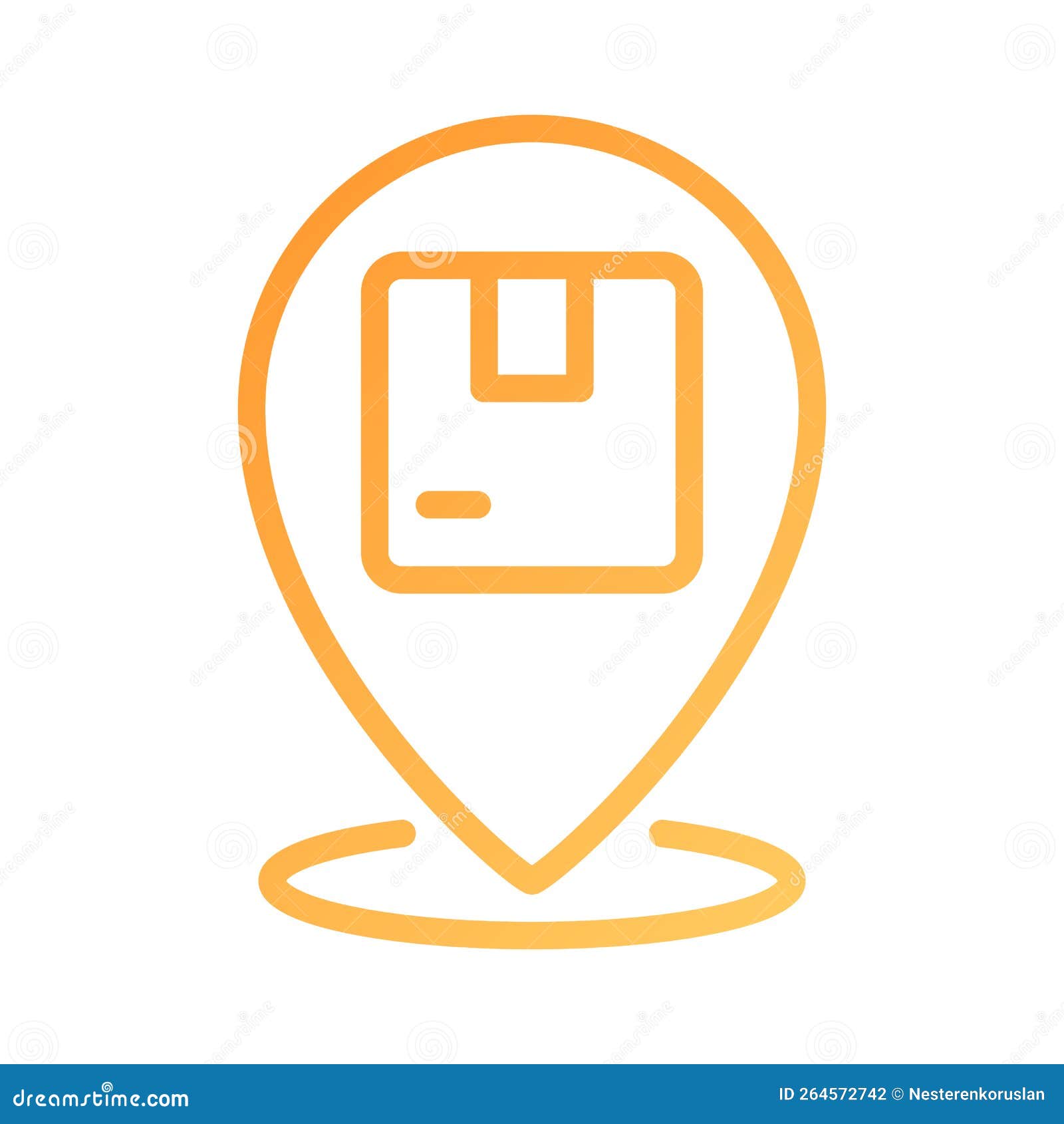 Deliver To Location Pixel Perfect Gradient Linear Vector Icon Stock ... Deliver To Location Pixel Perfect Gradient Linear Vector Icon Stock ...