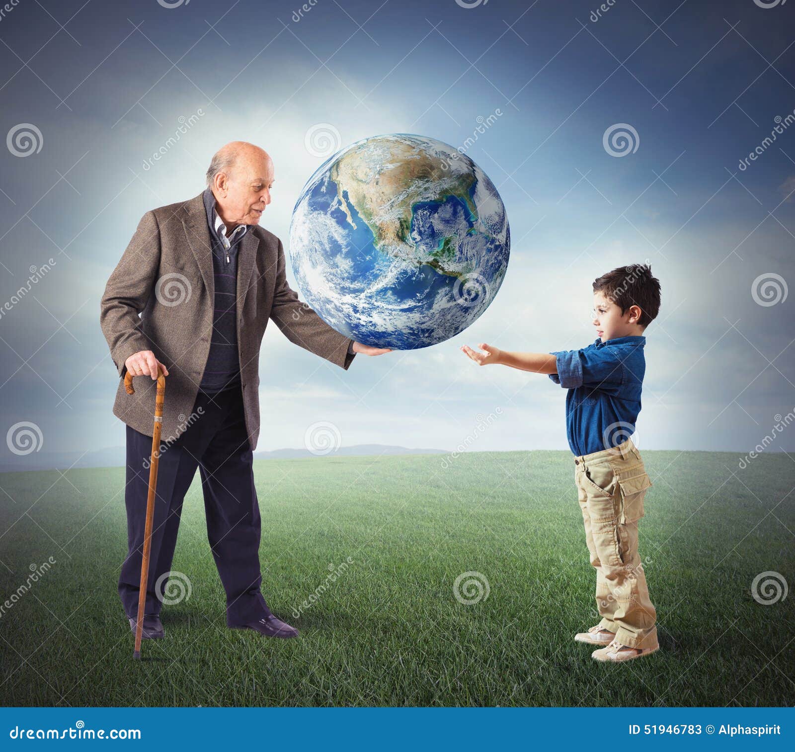 Deliver the world stock image. Image of career, ancient - 51946783