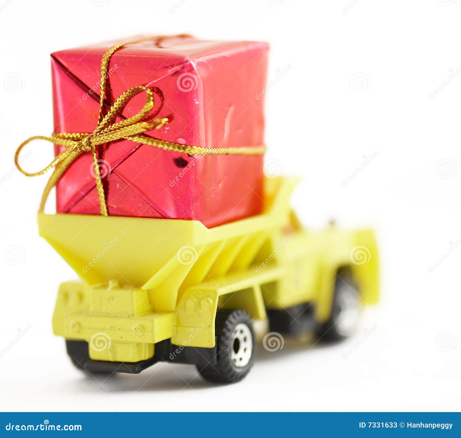 Delivering gift stock image. Image of business, decoration - 7331633