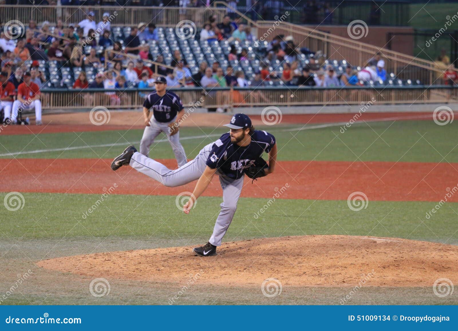 Delivering the pitch editorial stock image. Image of batter - 51009134