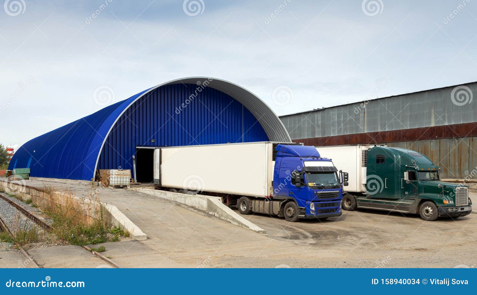 Top View of the Industrial Zone Stock Photo - Image of export ...