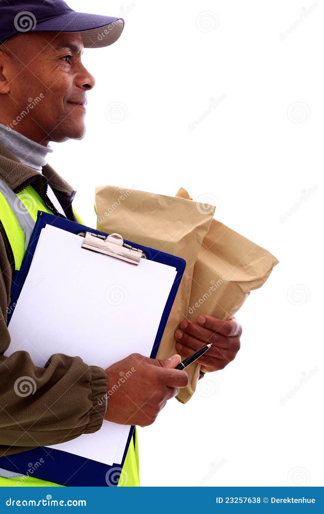 Delivery stock photo. Image of clipboard, delivery, hand - 23257638