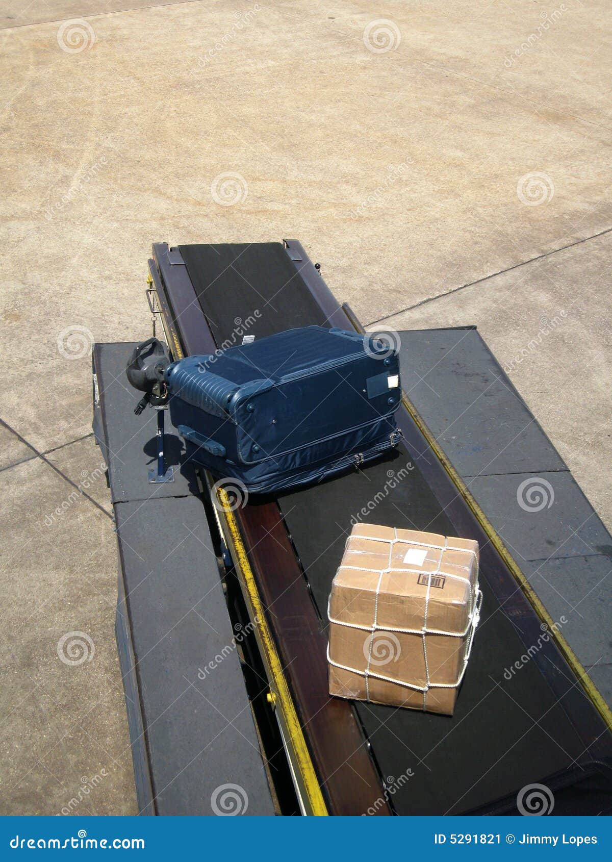 Delivery Of Airplane Luggage Picture. Image: 5291821