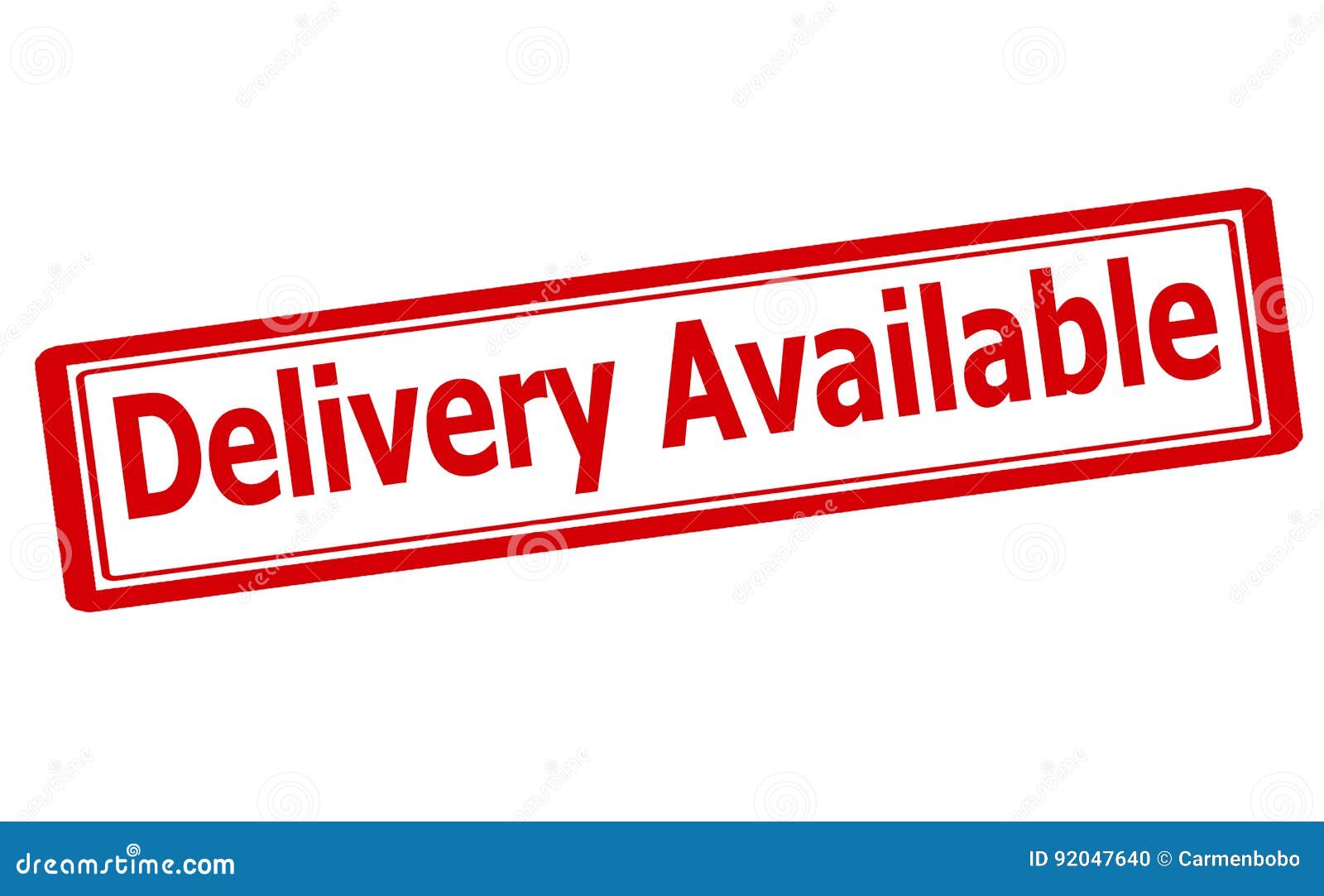 Delivery available stock illustration. Illustration of capitulation ...