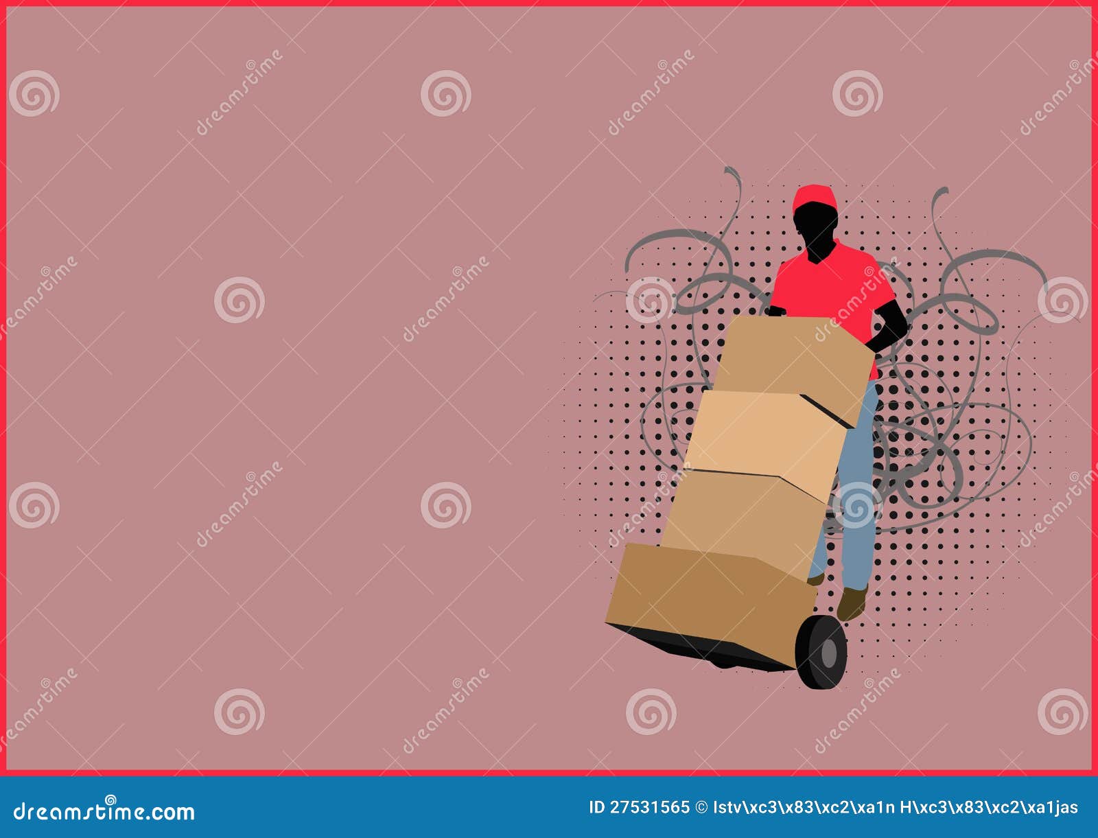 Delivery Background Royalty Free Stock Photo - Image: 27531565