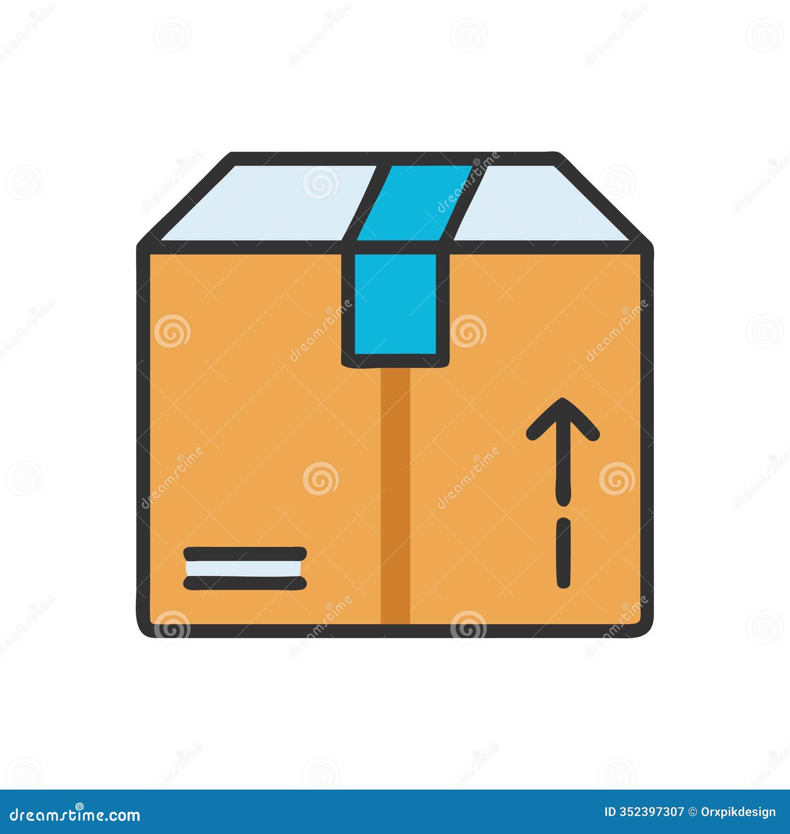 Delivery Box Design for Efficient Packaging Solutions Stock ...