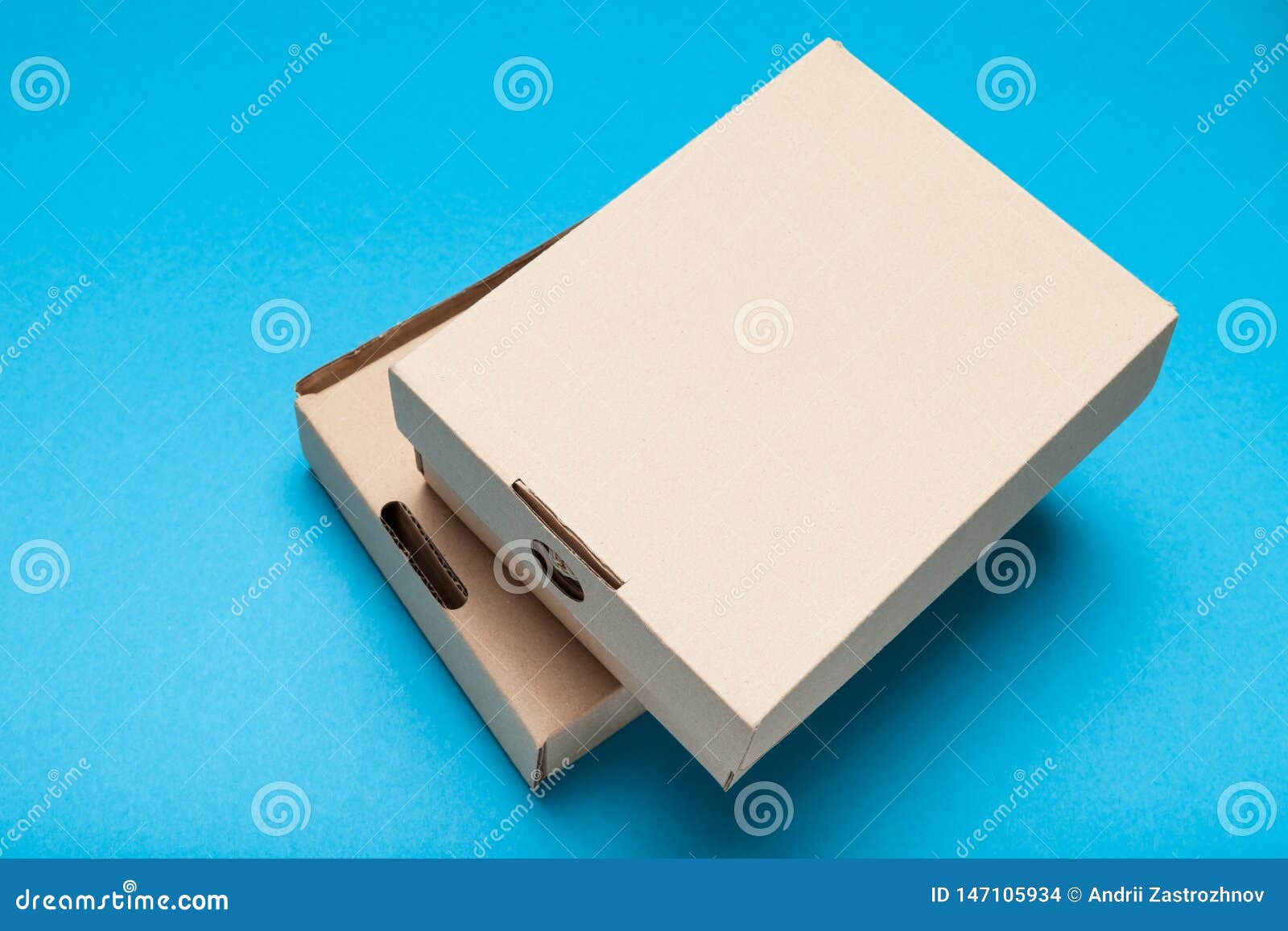 Delivery Box Parcel, Craft Cardboard Stock Photo - Image of storage ...