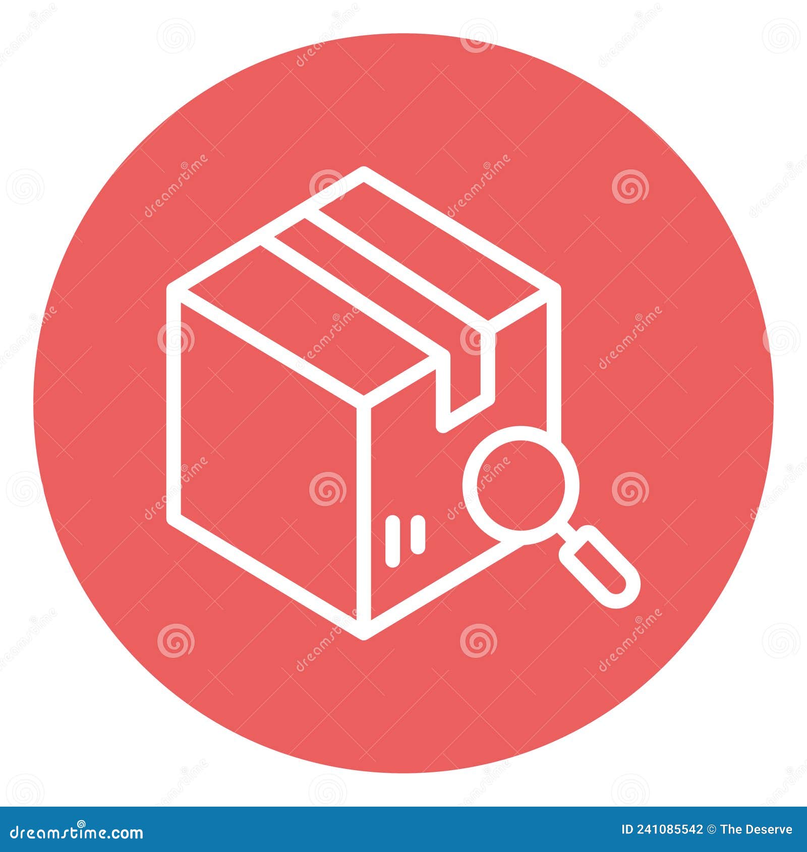 Delivery Box Scan Vector Icon Which is Suitable for Commercial Work ...