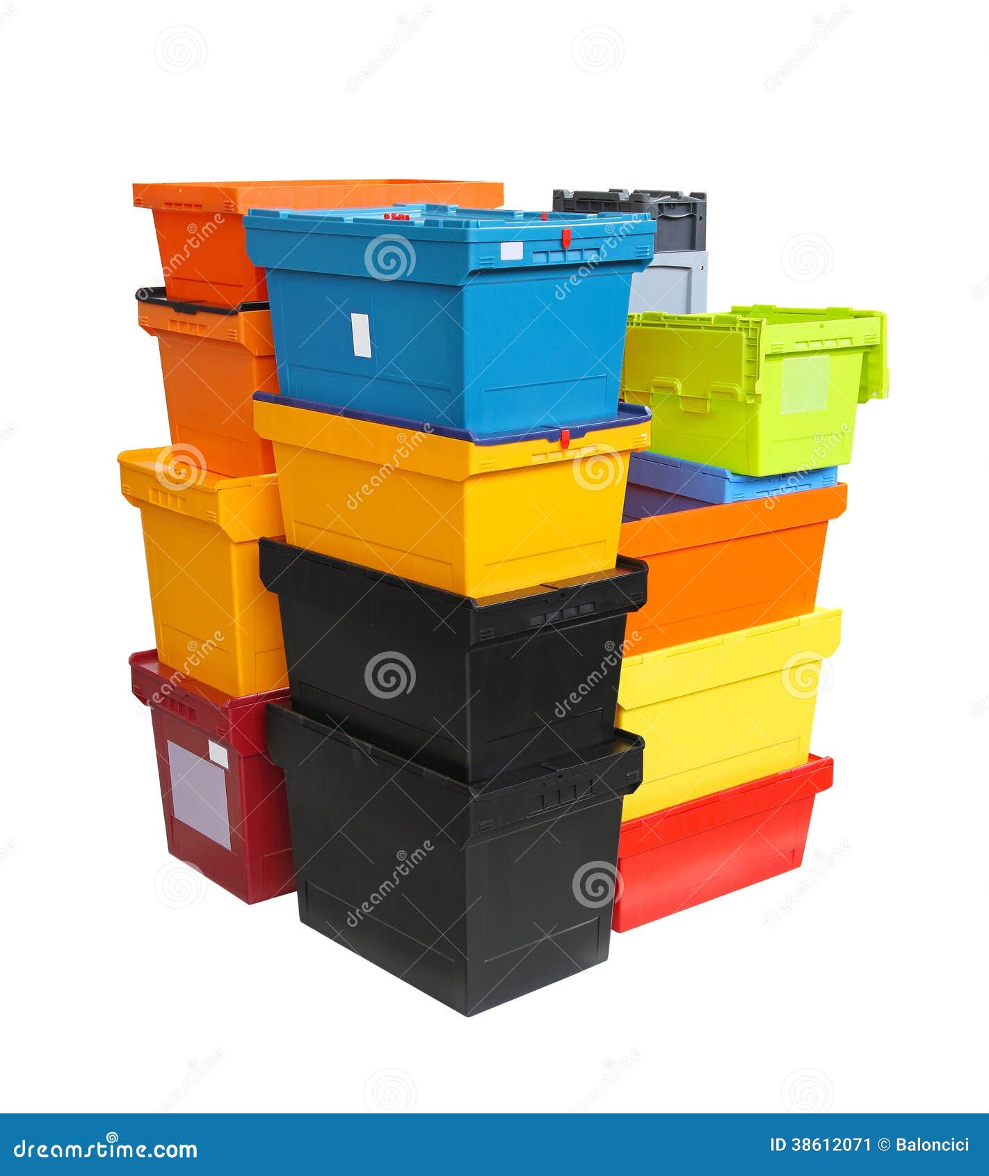 Delivery boxes stock image. Image of logistic, transportation - 38612071