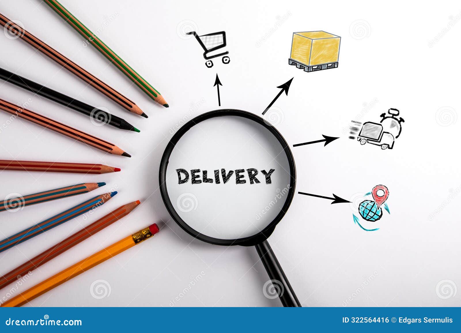 Bad Delivery Concept. Crashed Birthday Cake In Box. Ruined Holiday. Bad ...