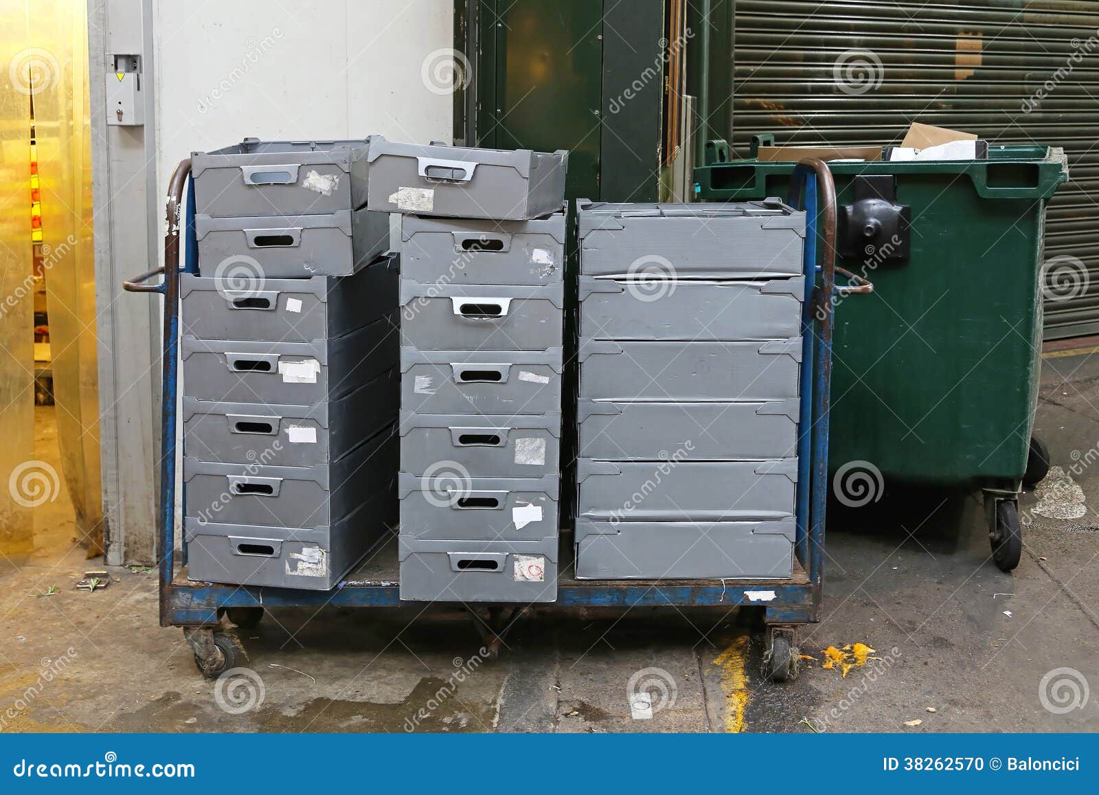 Delivery crates stock photo. Image of industry, delivery - 38262570